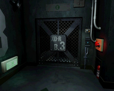 Activating the laboratory elevator (Resident Evil) | Evil Resource