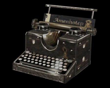 Typewriter (Resident Evil 4) | Evil Resource